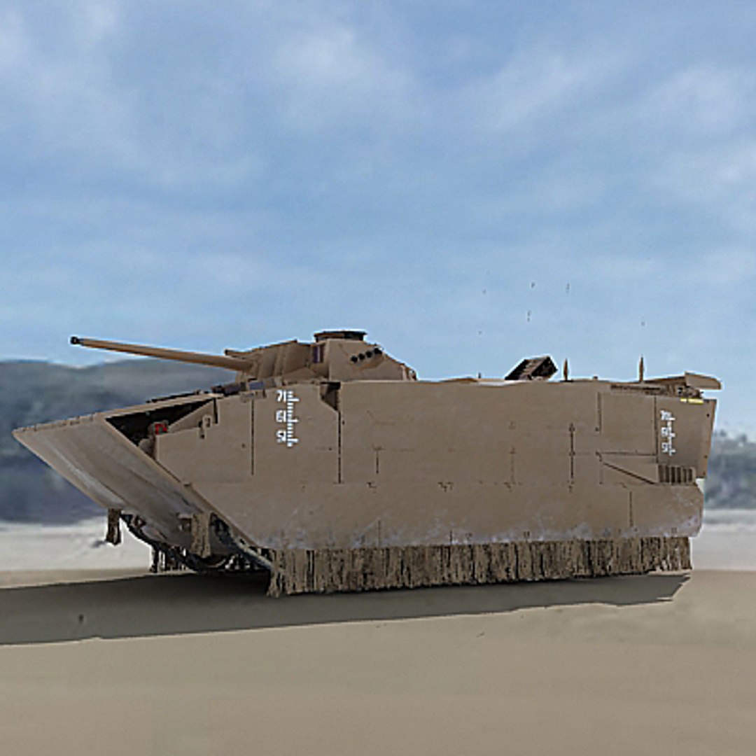 Expeditionary Fighting Vehicle Efv 3d Model
