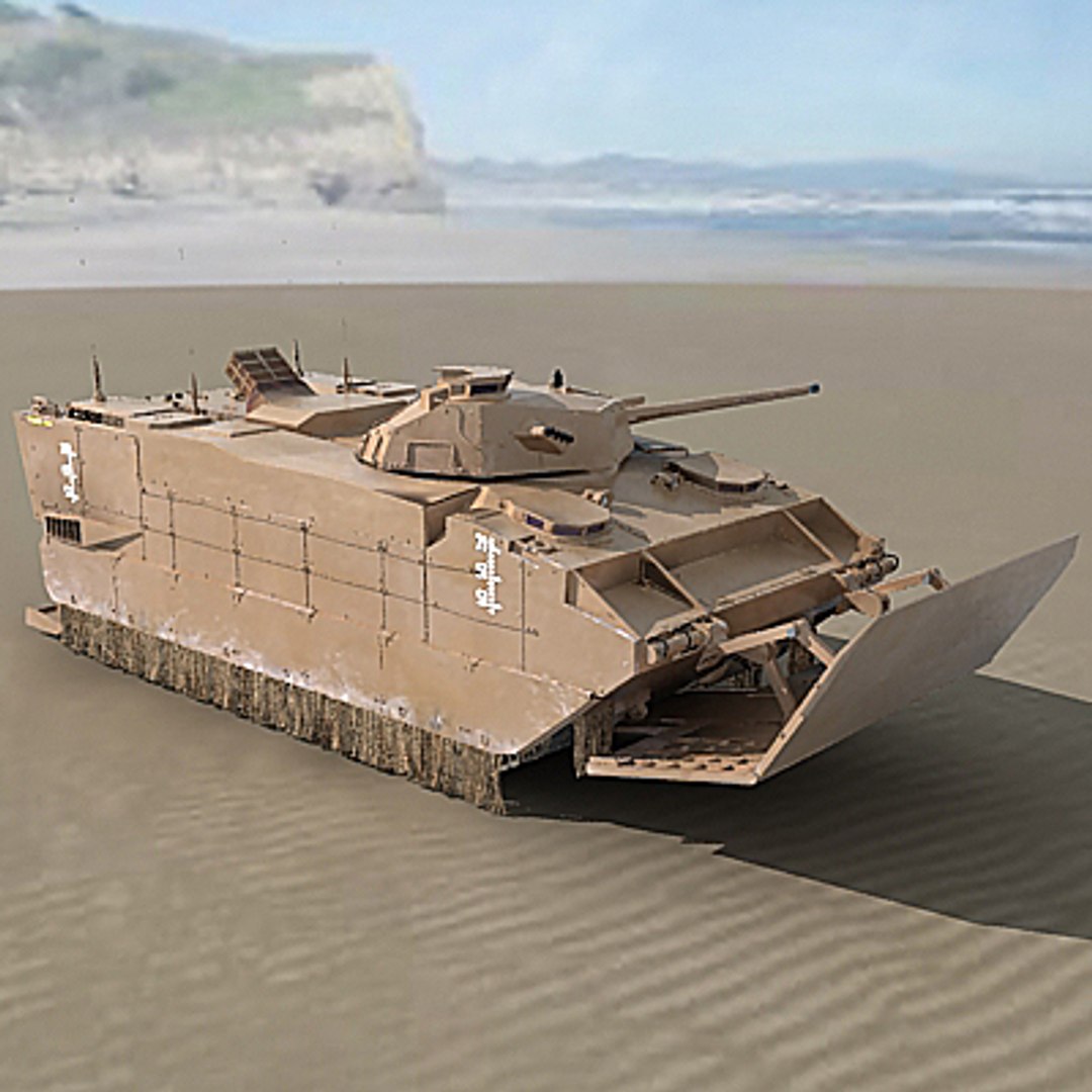 Expeditionary Fighting Vehicle Efv 3d Model