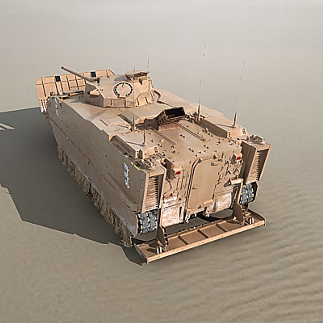 Expeditionary Fighting Vehicle Efv 3d Model