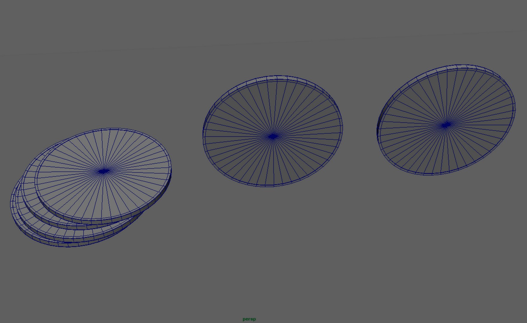 3d Coin Quarter Model