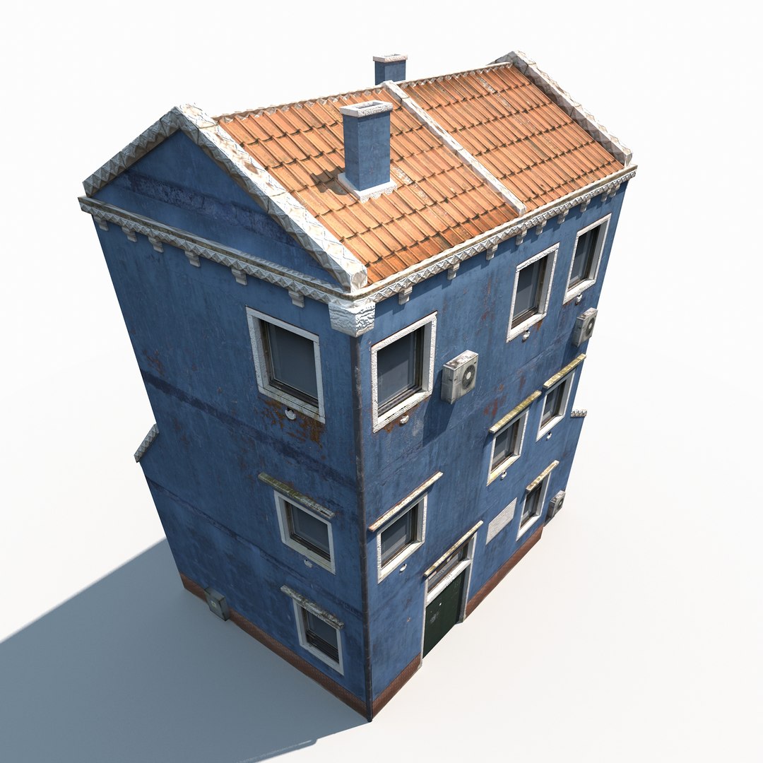 Old Buildings Model - TurboSquid 1209754
