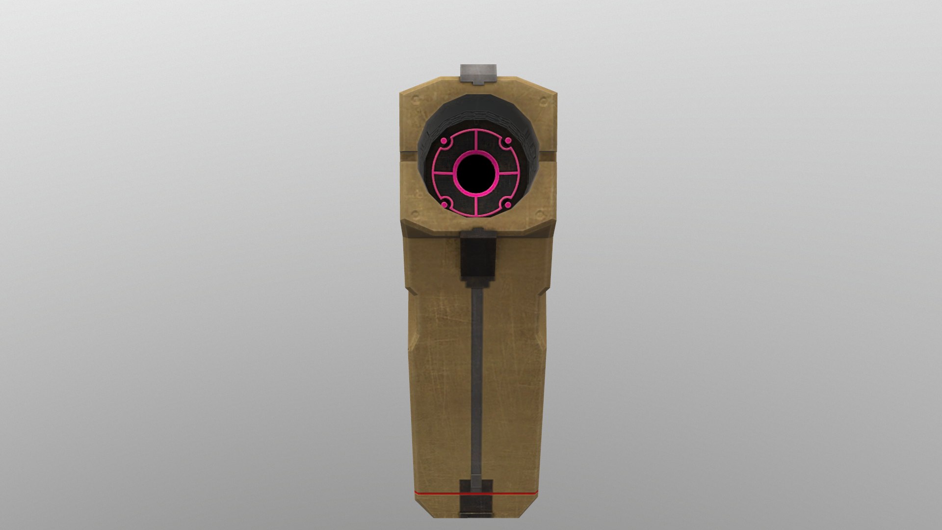 Trap Gun Level 1 3D Model - TurboSquid 2185682
