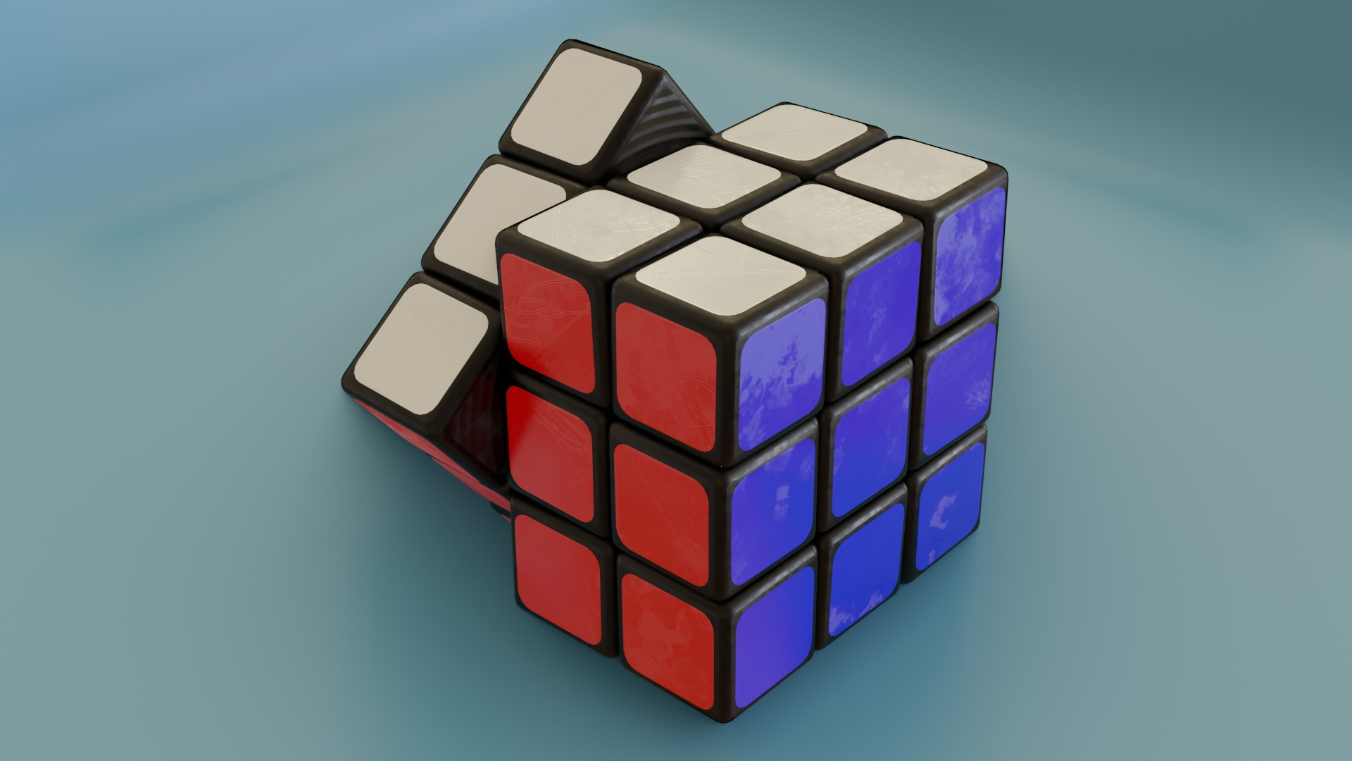 3D model Rubik Cube | Blender - TurboSquid 1717330