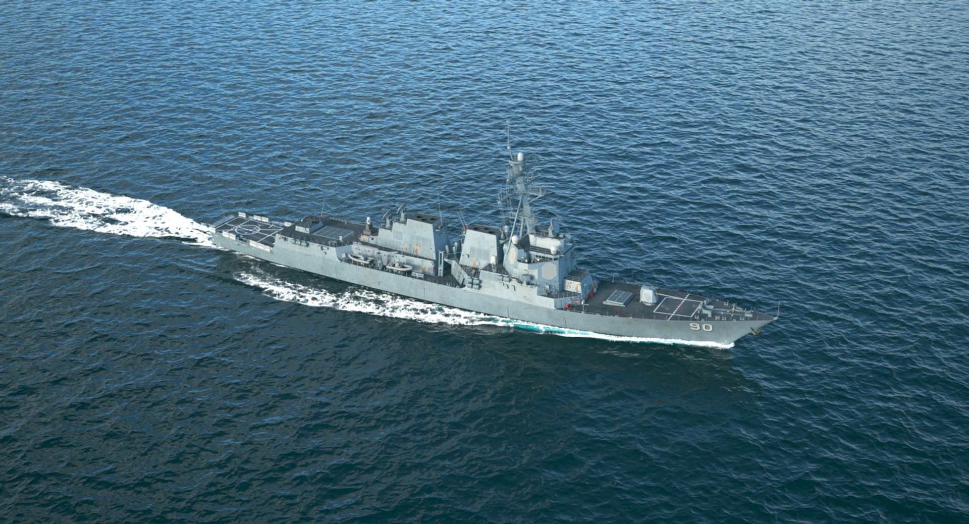 Uss chafee 3D - TurboSquid 1293592