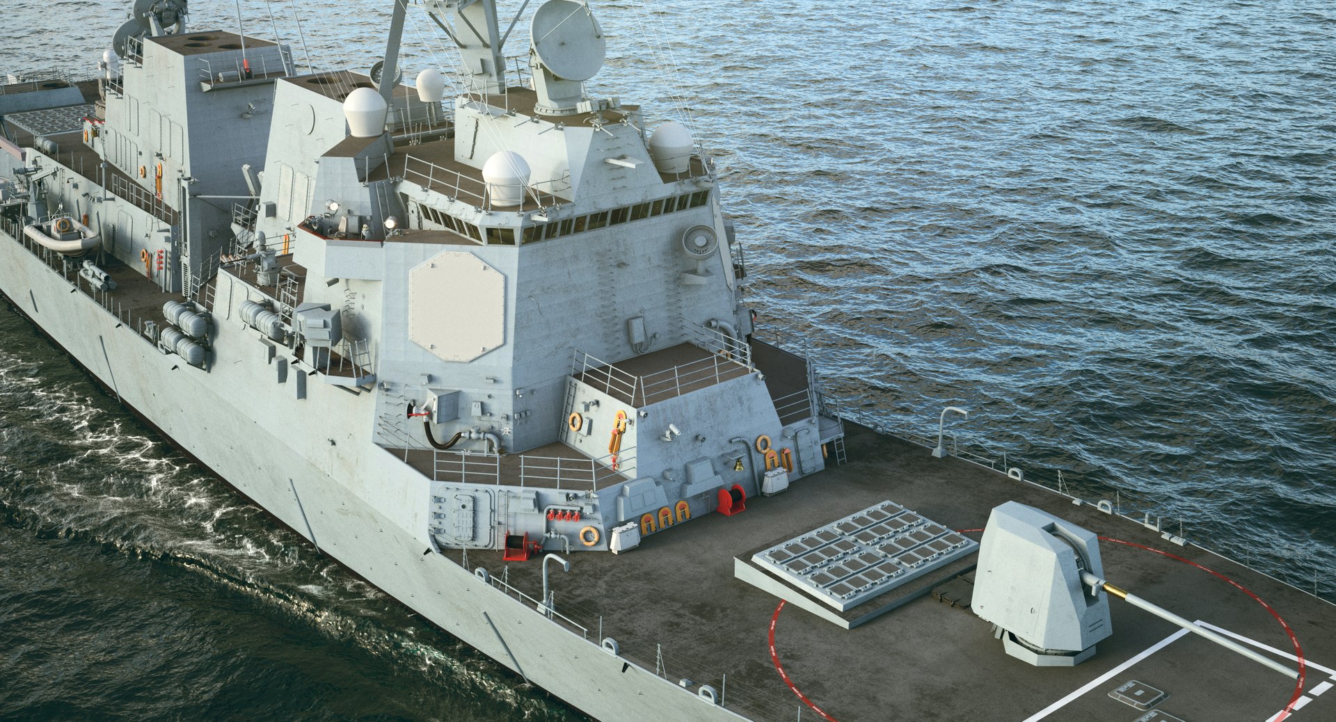 Uss Chafee 3D - TurboSquid 1293592