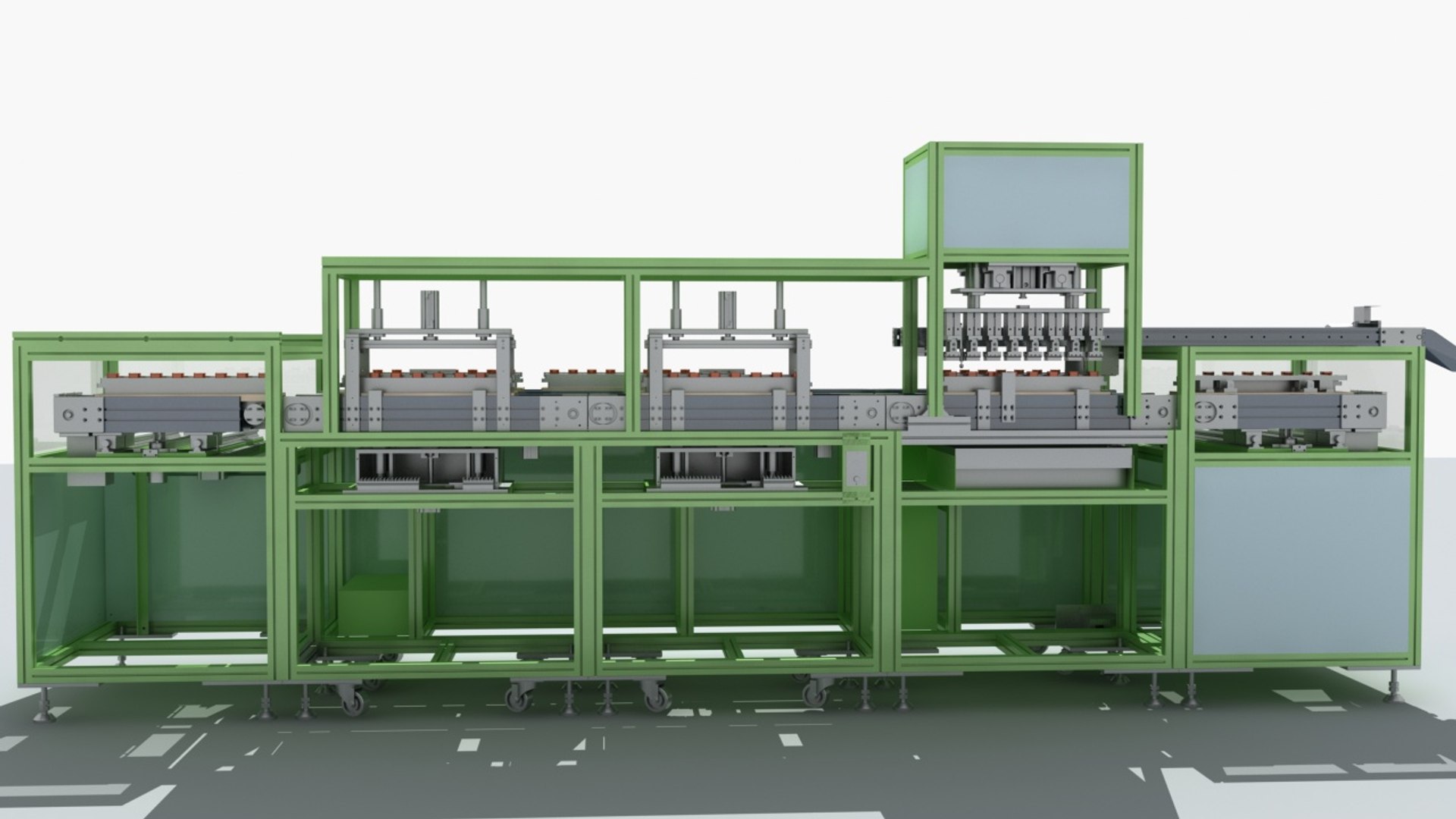 Industrial Equipment 20 - Automatic Testing Production Line for Mobile ...