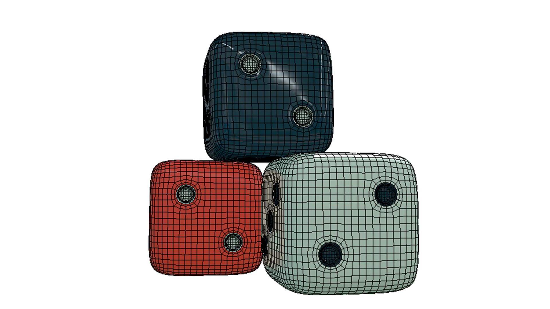3D Dices Model - TurboSquid 2148914