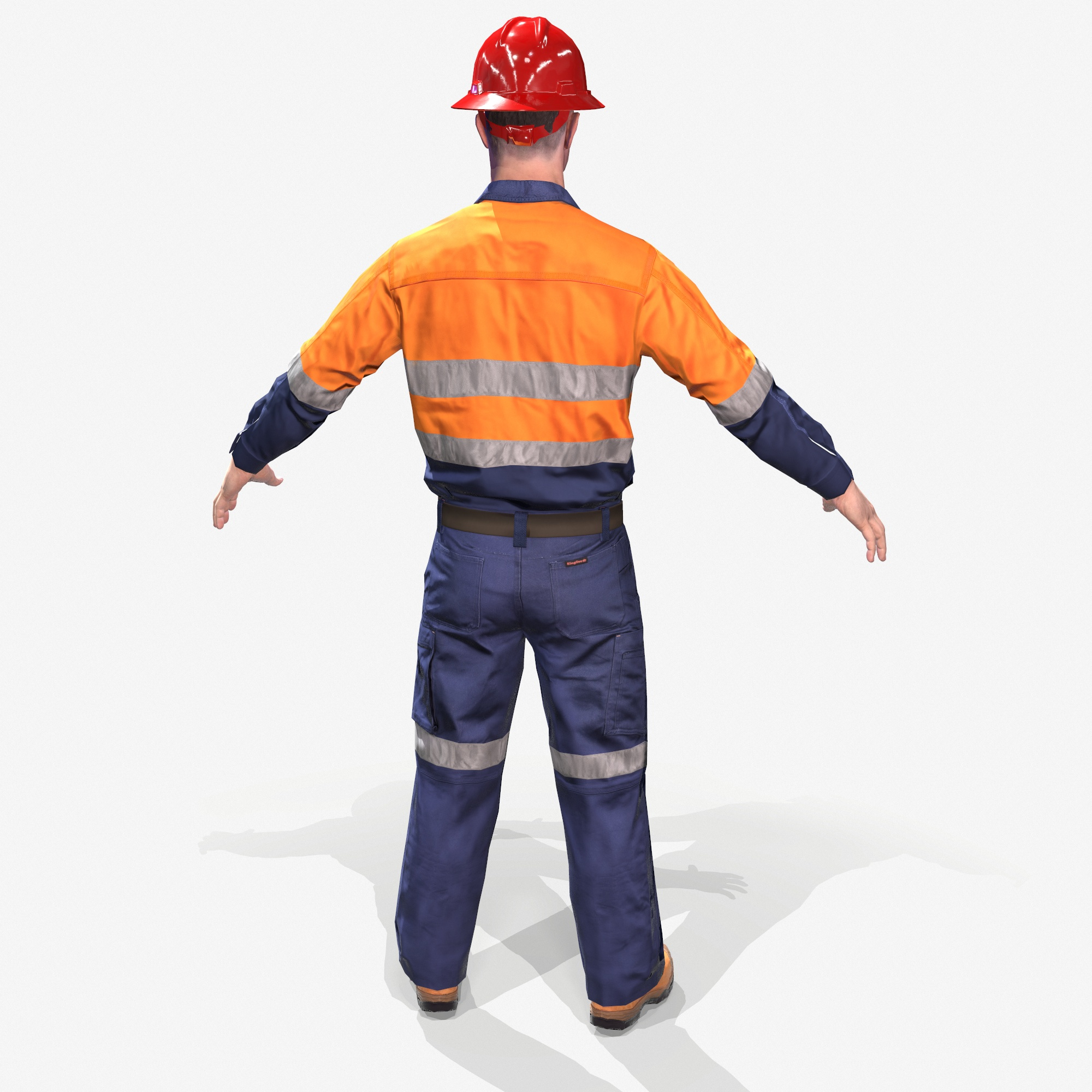 3D mining workman - TurboSquid 1704467