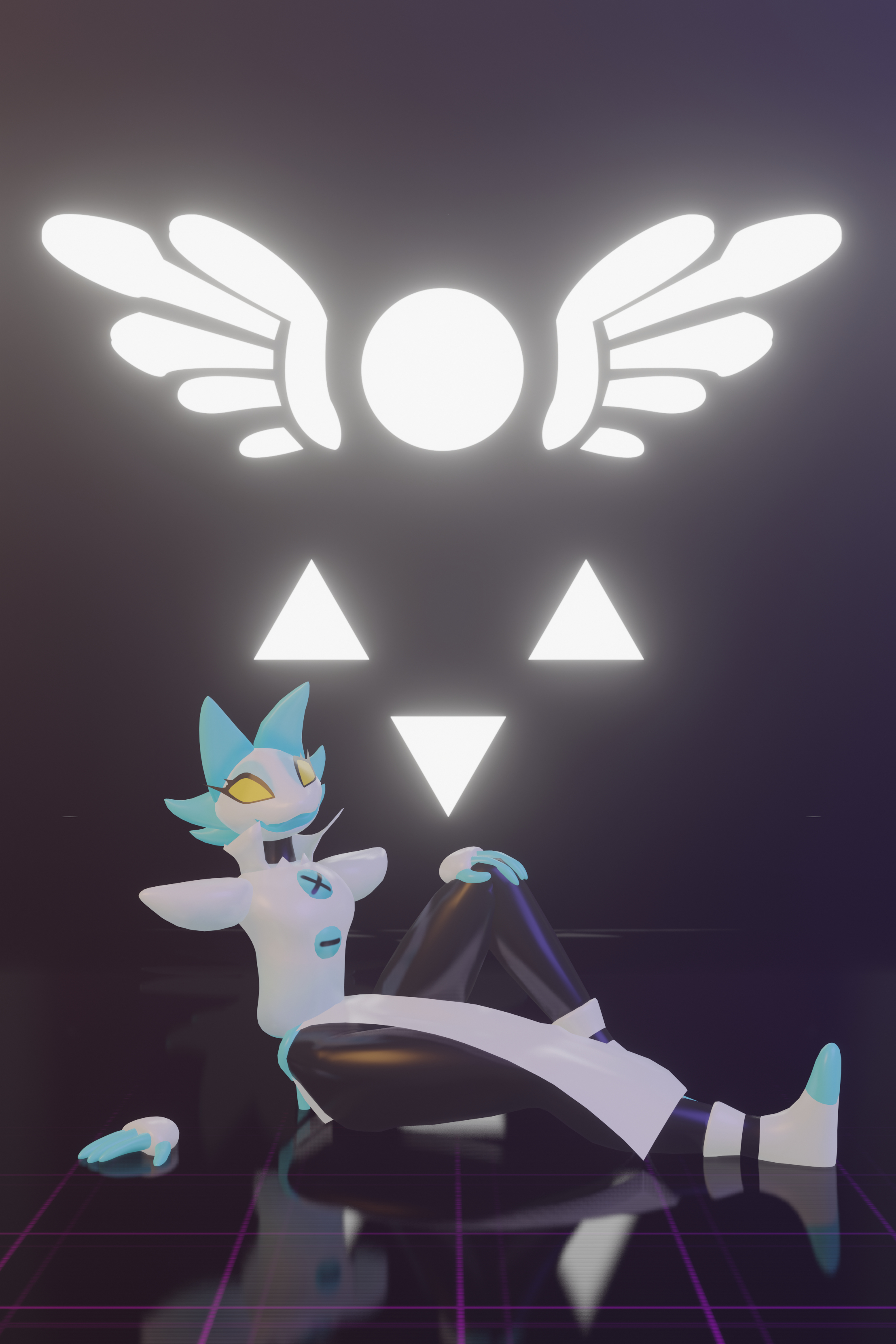 Free Tasque Manager DELTARUNE CHAPTER 2 VRCHAT READY 3D model ...