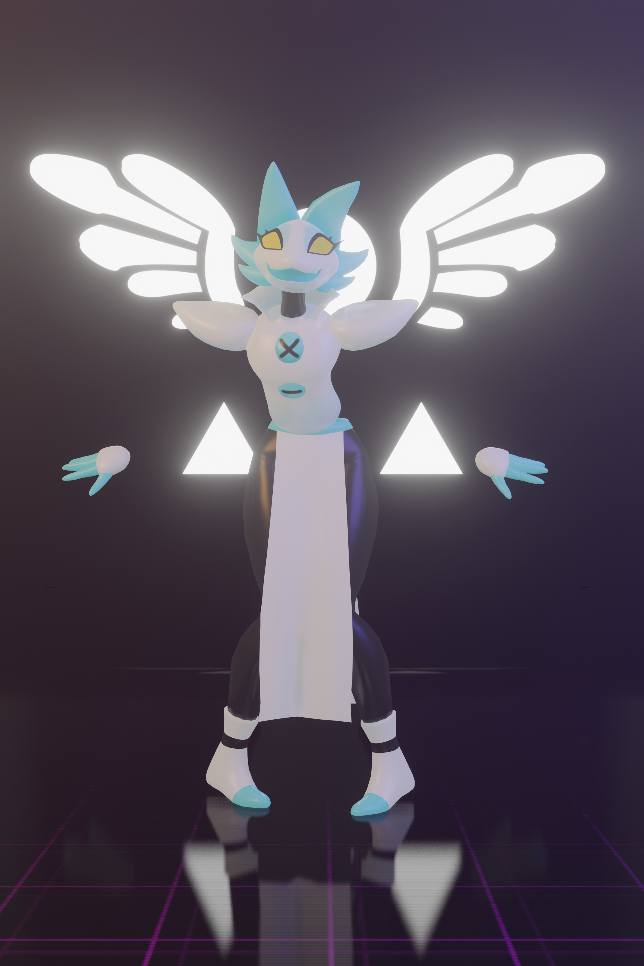 Free Tasque Manager DELTARUNE CHAPTER 2 VRCHAT READY 3D model ...