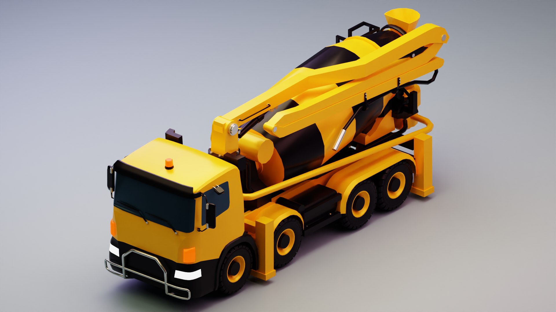 Construction Vehicle Pack Low Poly- Game Asset Model - TurboSquid 2205678