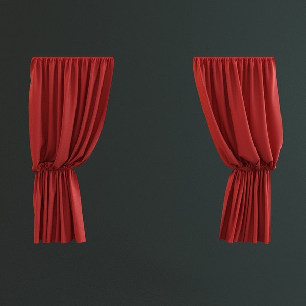 3d window curtains