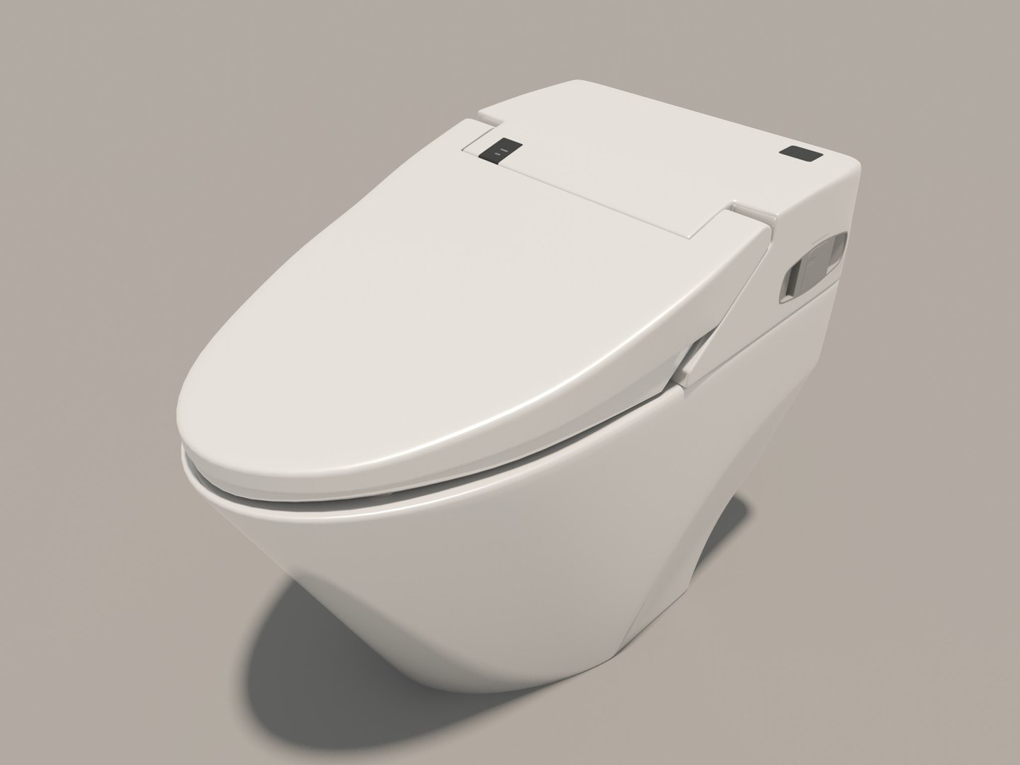 Toilet Bowl Bidet 3D Model - TurboSquid 1288093