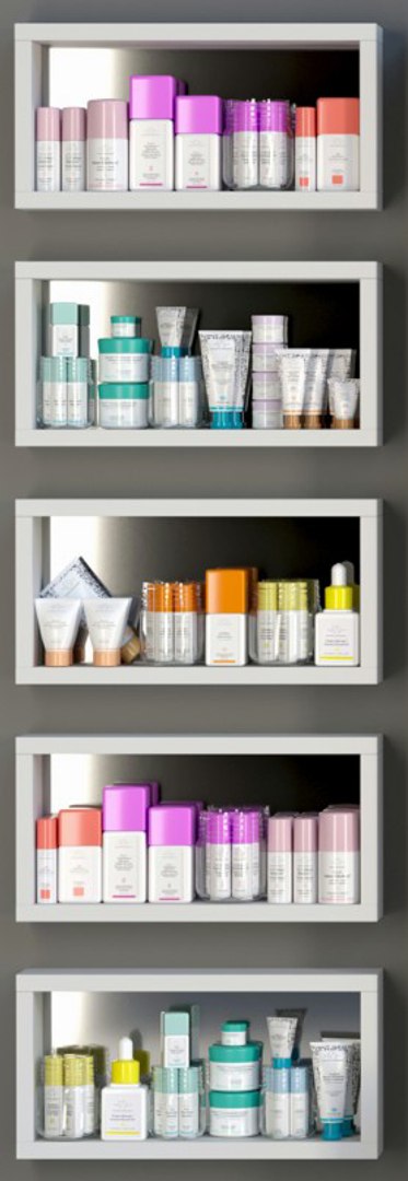 Rack With Medicines And Cosmetics 3D Model - TurboSquid 1760270