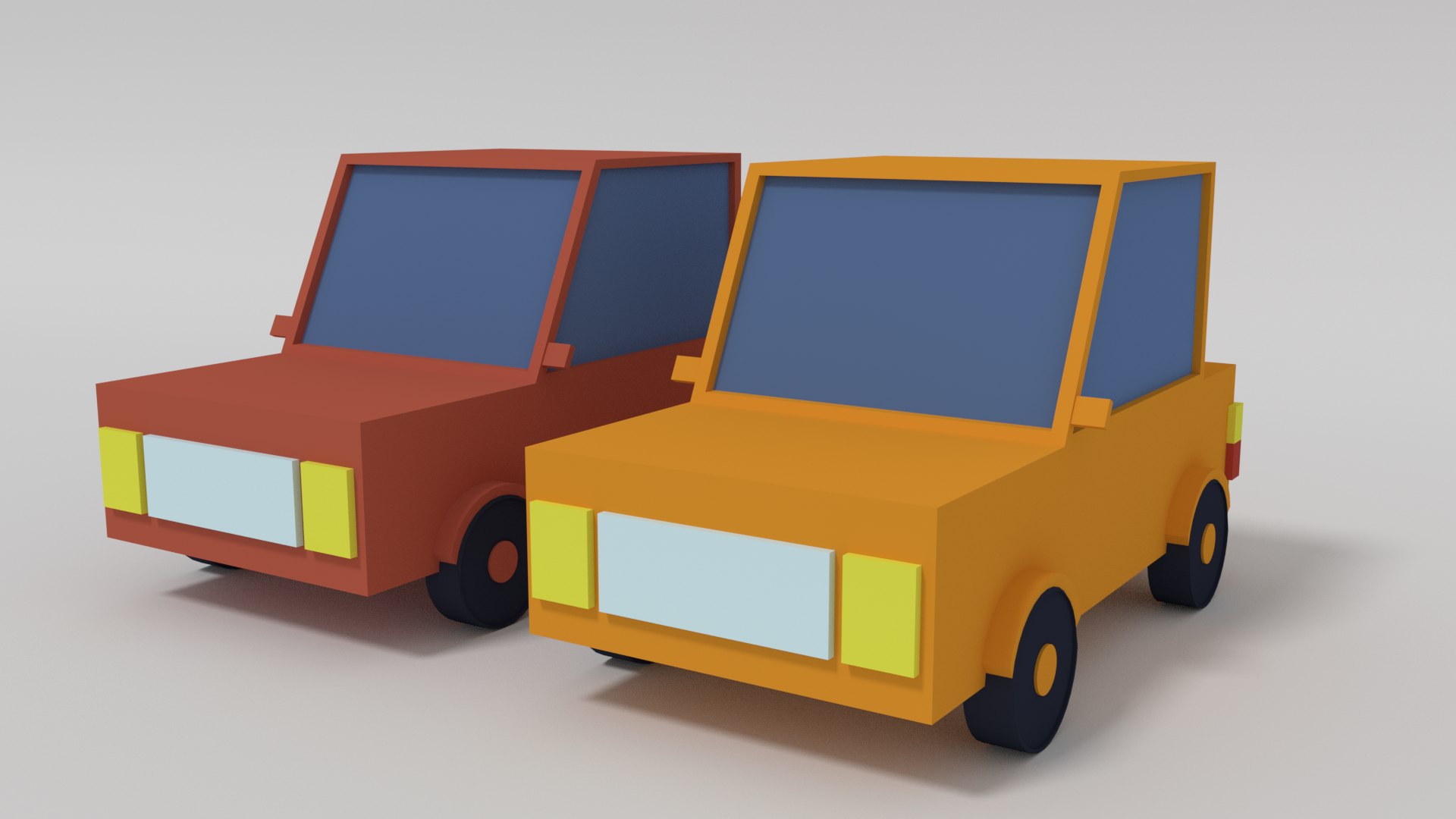 Toon Car 3D Model - TurboSquid 1306260
