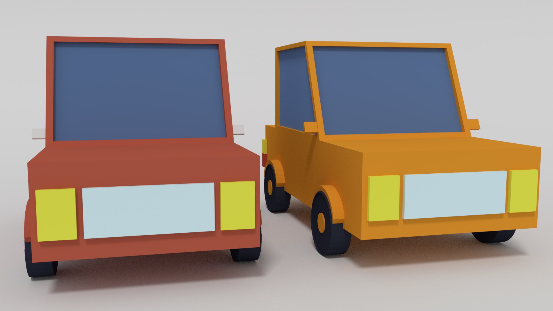 Toon Car 3D Model - TurboSquid 1306260