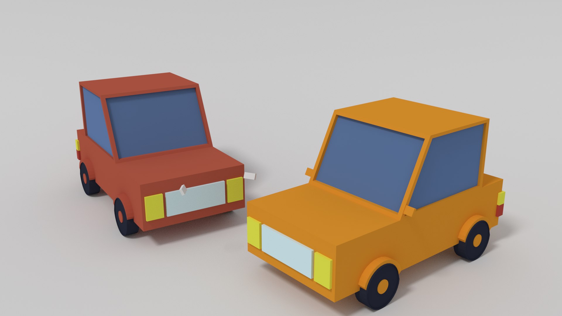 Toon Car 3D Model - TurboSquid 1306260