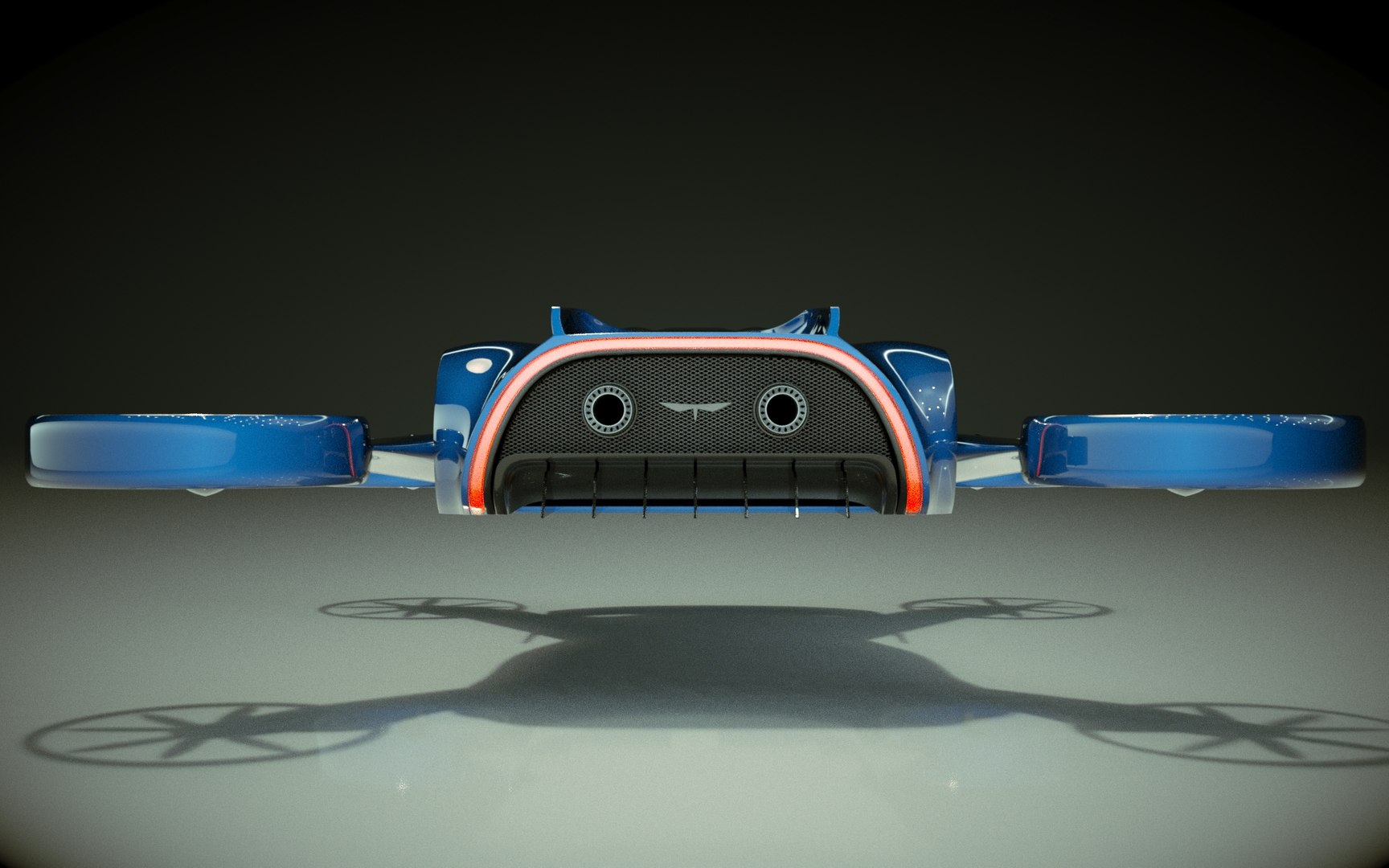 3D car copter model - TurboSquid 1557928