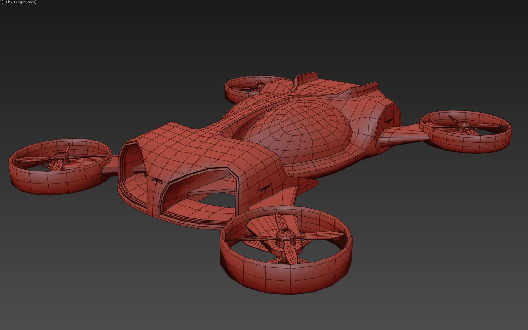 3D car copter model - TurboSquid 1557928