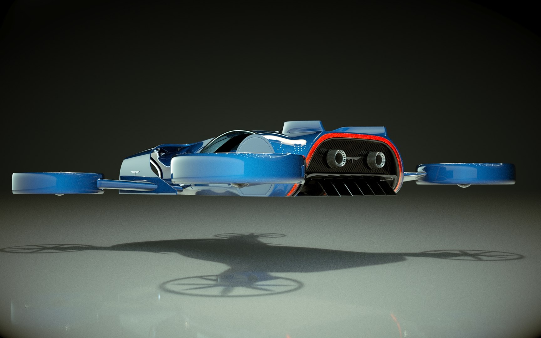 3D car copter model - TurboSquid 1557928