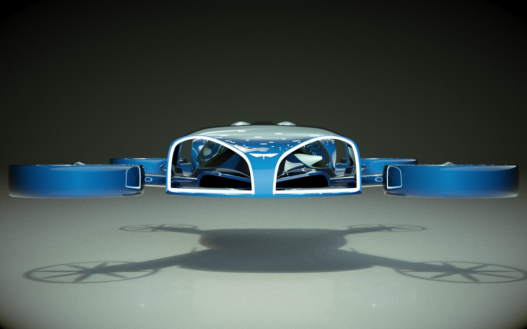 3D car copter model - TurboSquid 1557928