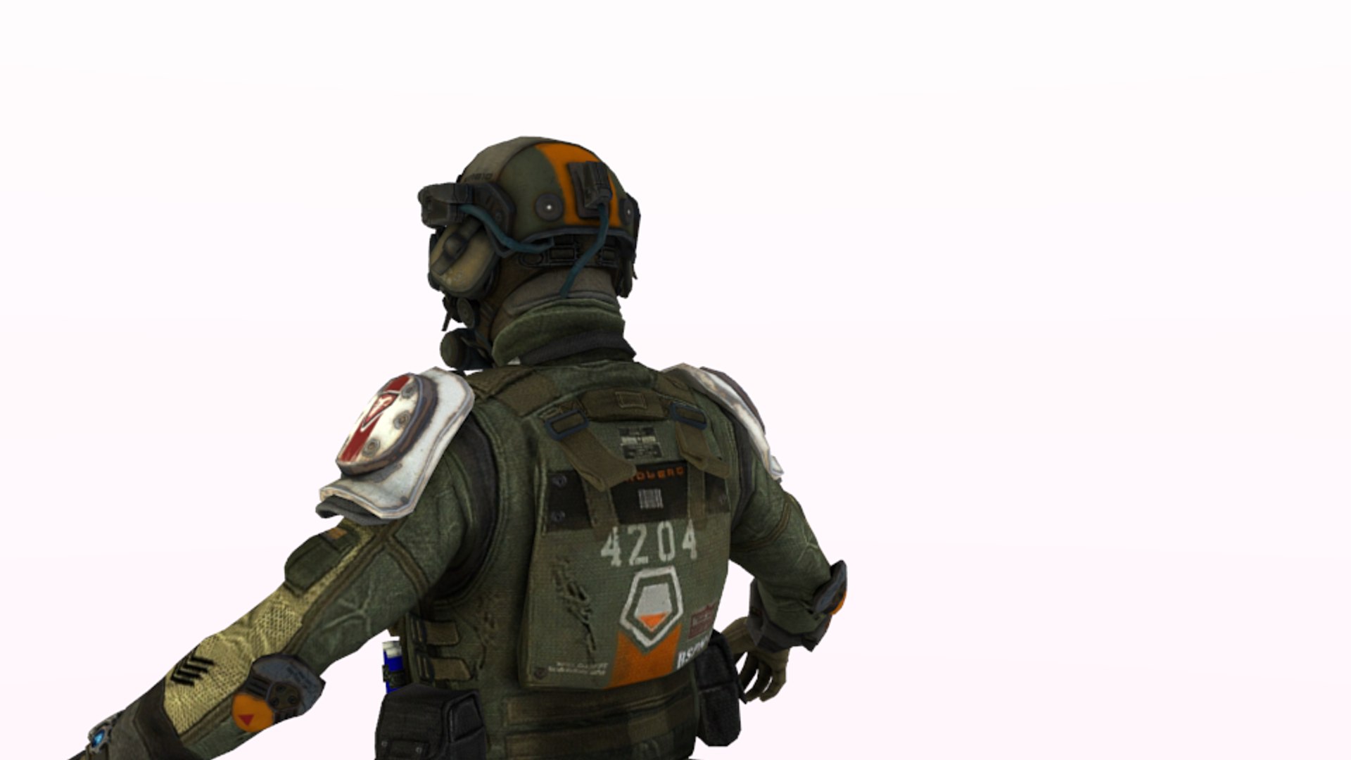 3d Science Fiction Soldier