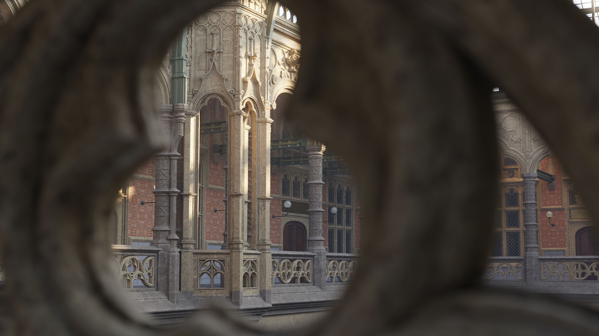 Grand Gothic Hall 3D - TurboSquid 1982641