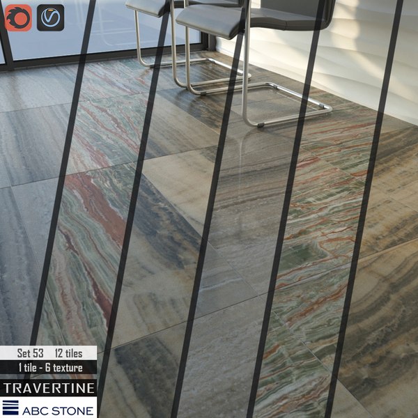 Conjunto de pedra ABC 53 Modelo 3D - TurboSquid 1158712