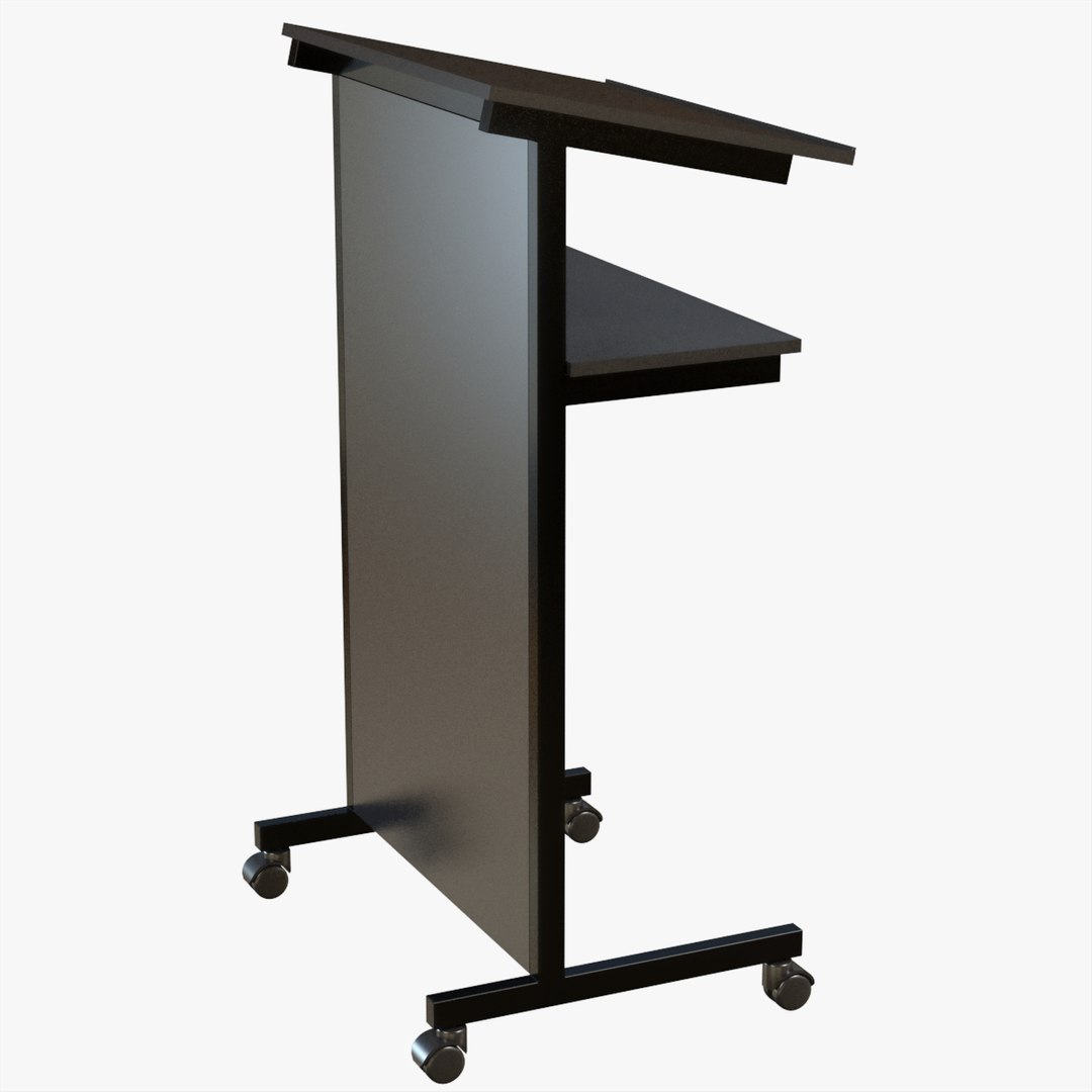 3ds Max Pulpit Rostrum Lectern