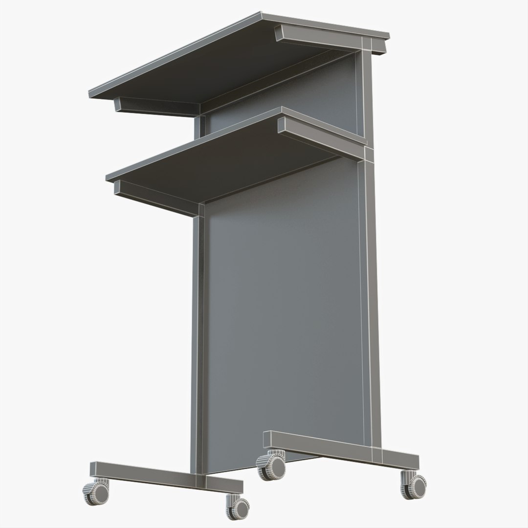 3ds Max Pulpit Rostrum Lectern
