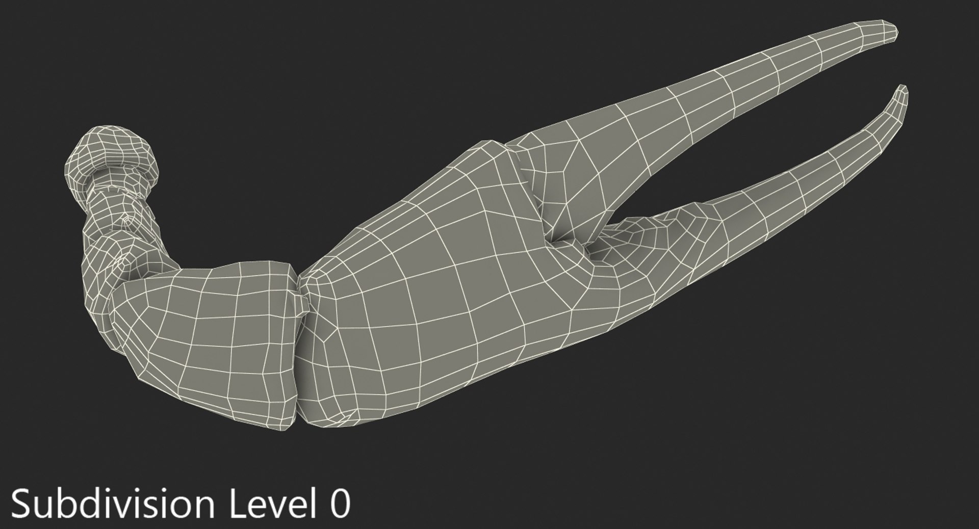 3d Crab Claw