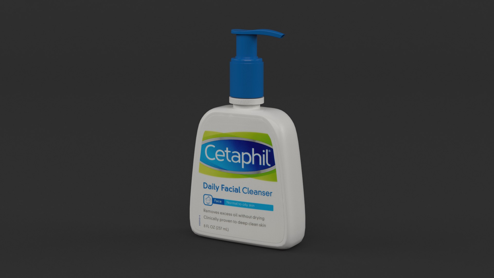 3D Cetaphil Daily Facial Cleanser - TurboSquid 1748543