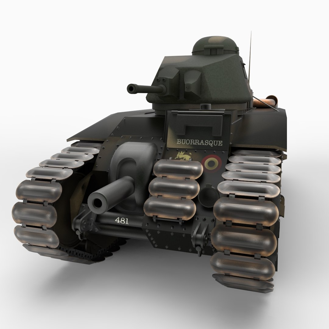 Char B1 Heavy Vehicle Obj