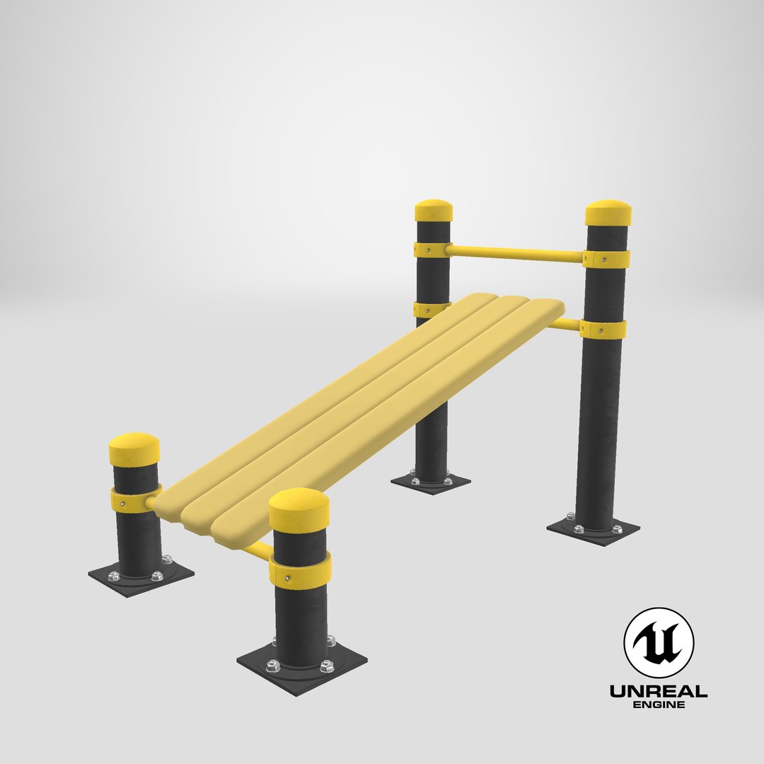 3D Incline Bench V1 - TurboSquid 2083474