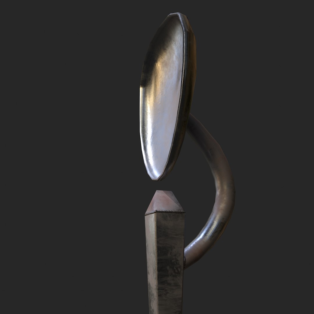 3D model Medieval Metal Spoon - TurboSquid 1734205