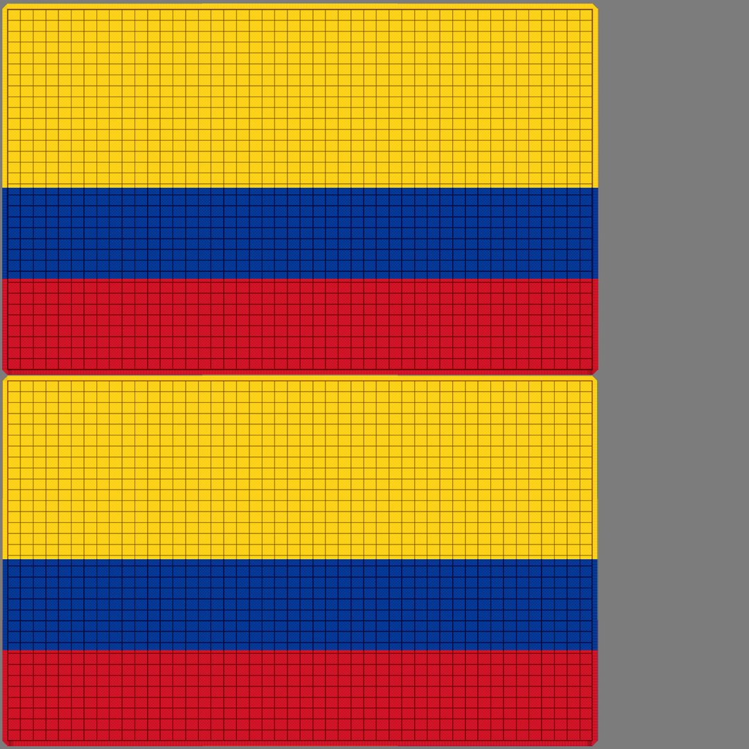 3D Colombia Flag Animation - TurboSquid 1616296