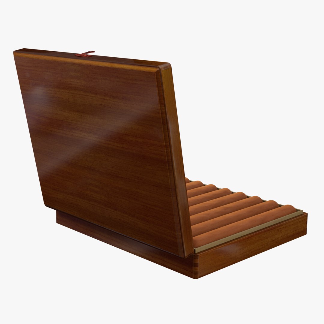 3d Model Cigar Box