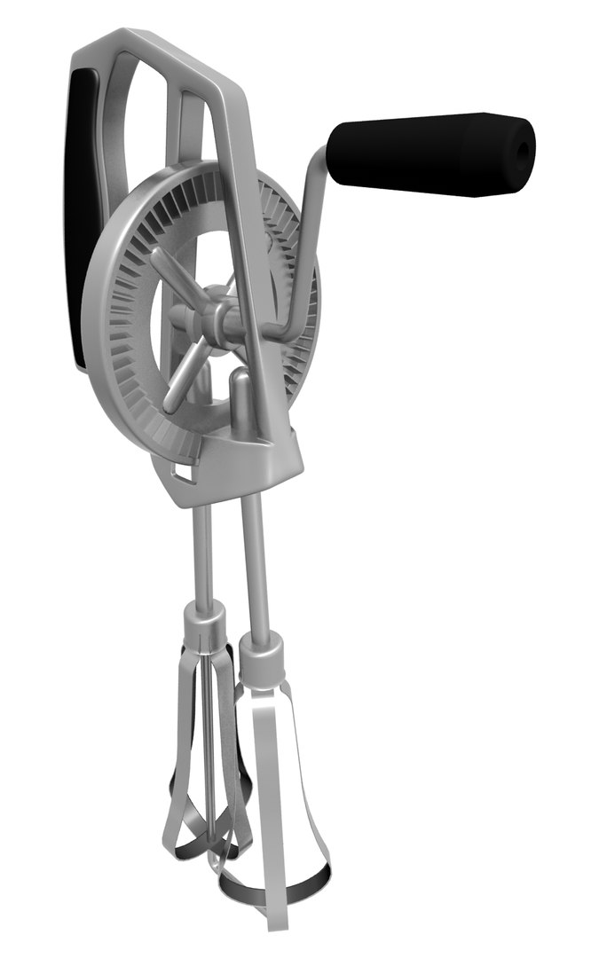 3d rotary whisk model