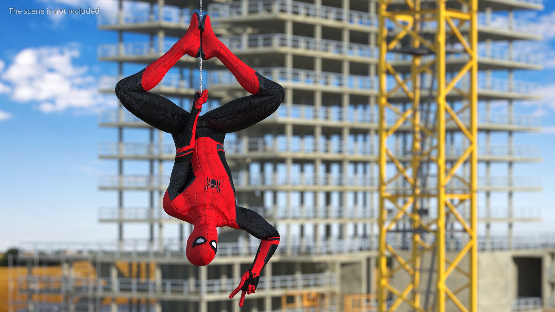 Spider Man Hanging Pose model - TurboSquid 1792742