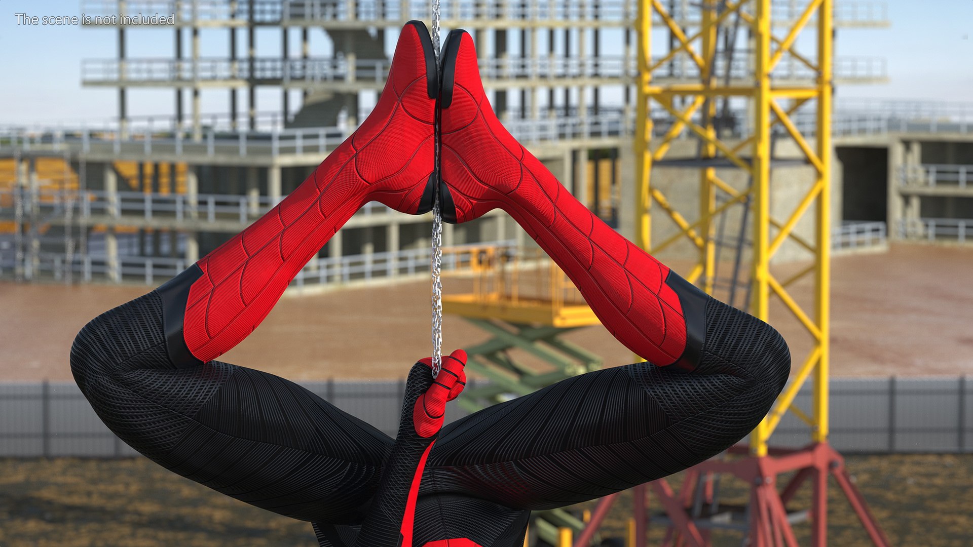Spider Man Hanging Pose model - TurboSquid 1792742