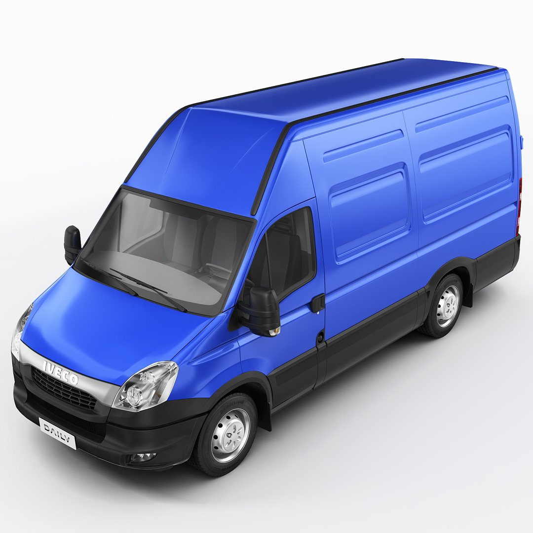 iveco daily 3d model