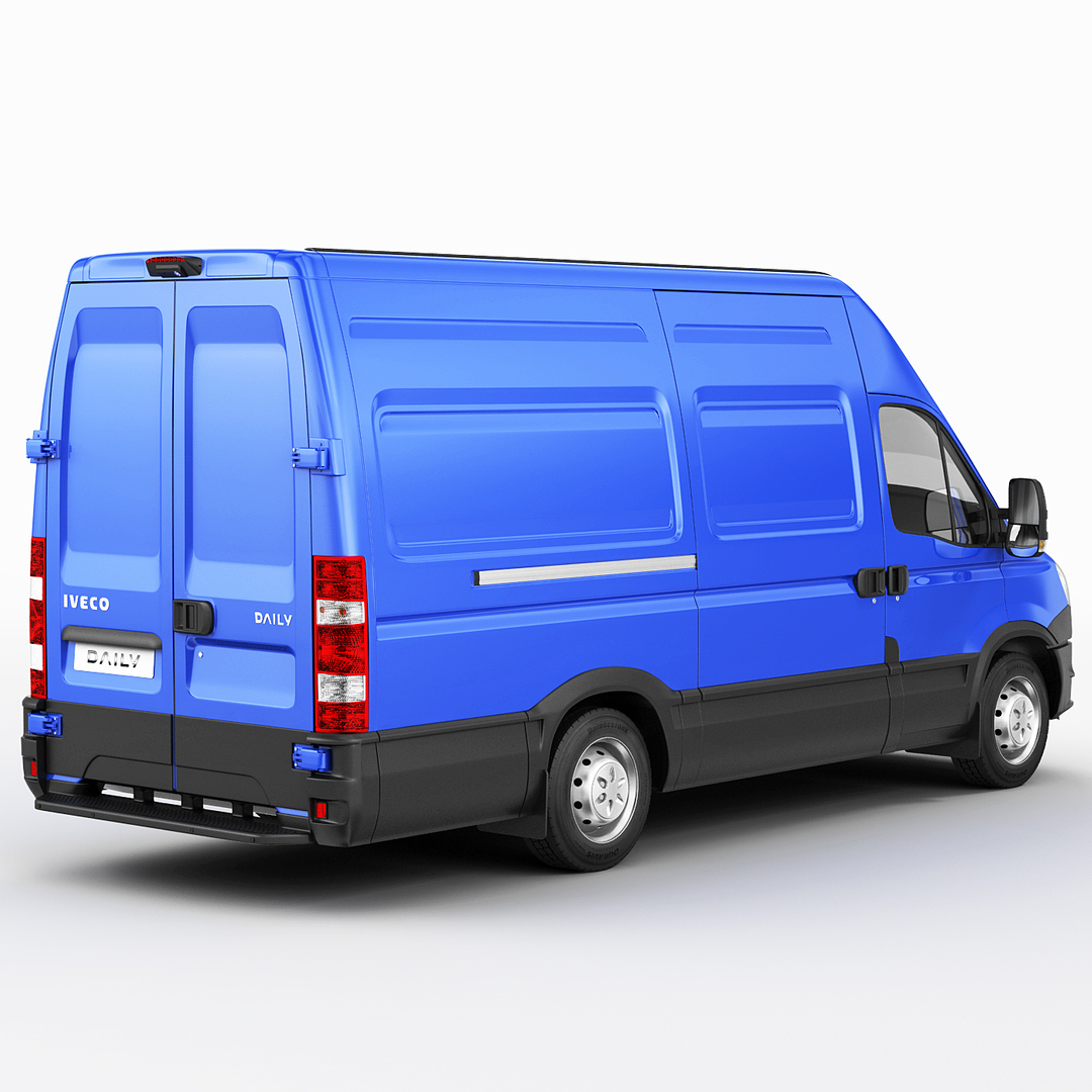 iveco daily 3d model