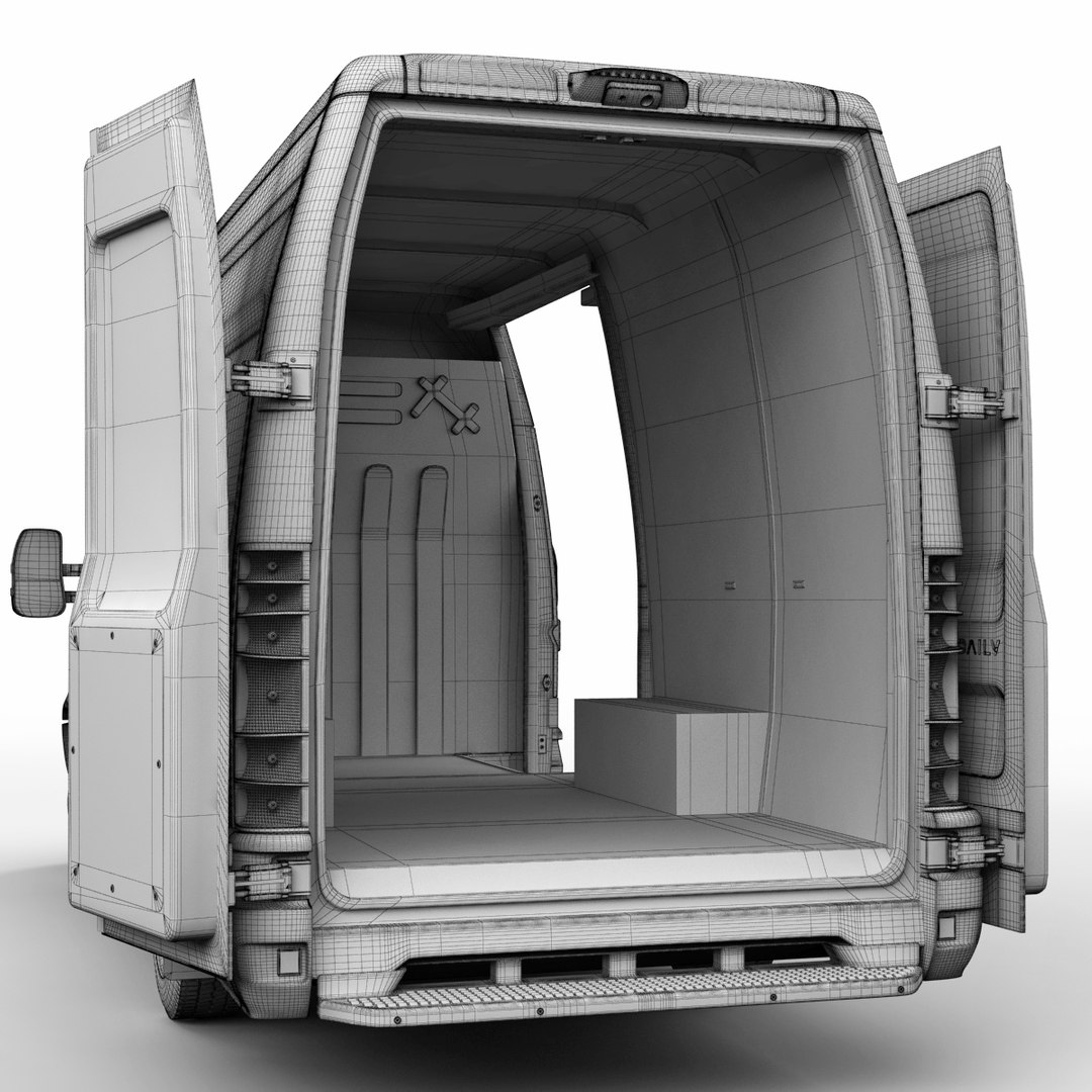 Iveco Daily 3d Model