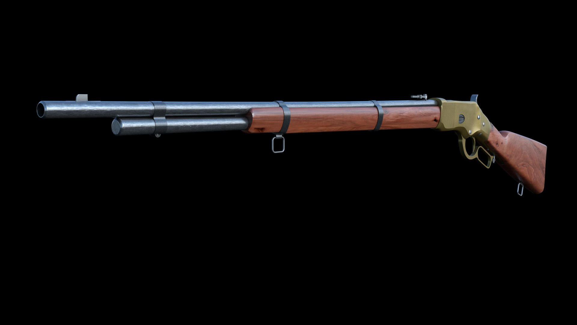 Gun Ww1 3D Model - TurboSquid 1233152