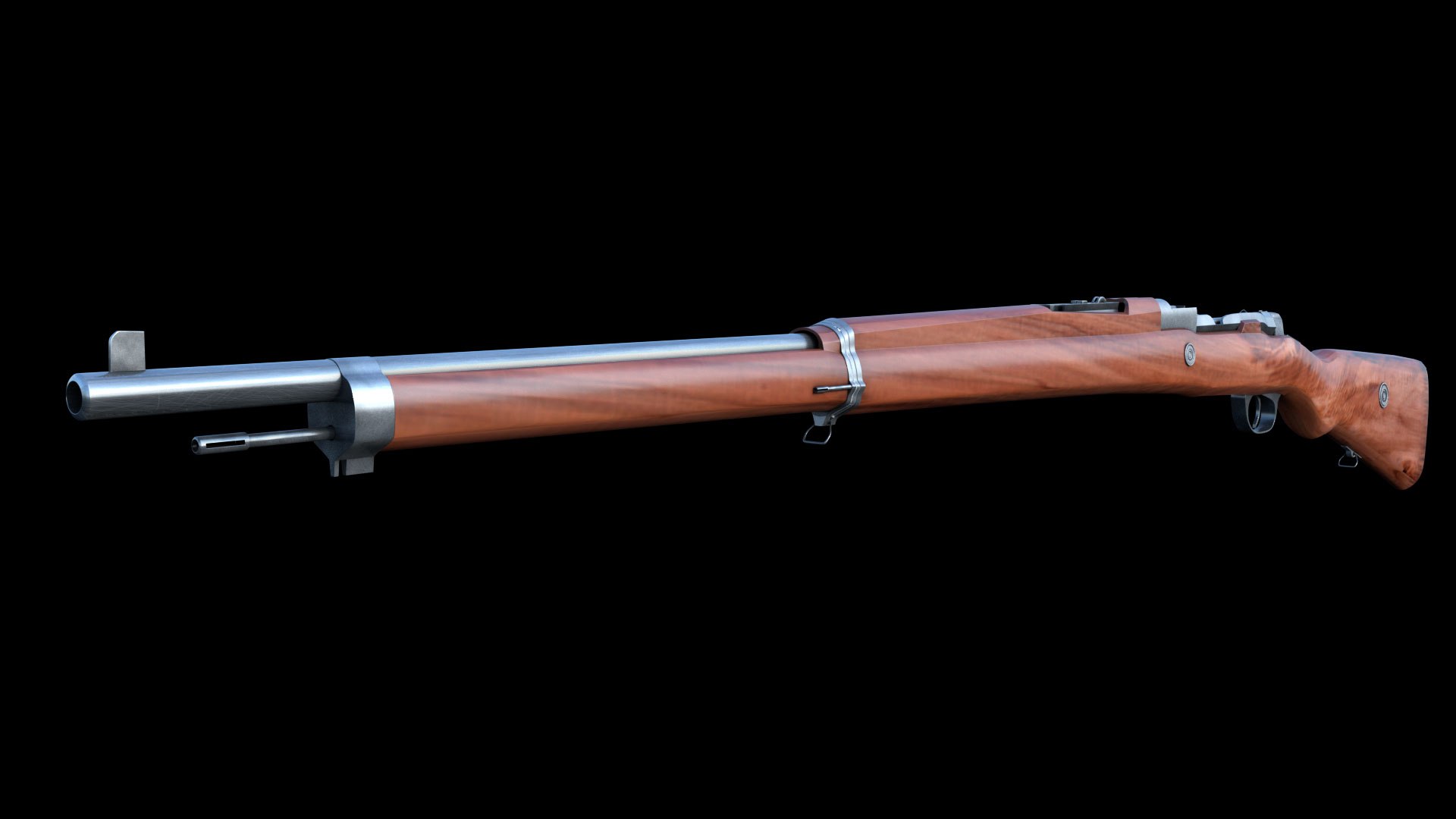 Gun Ww1 3D Model - TurboSquid 1233152