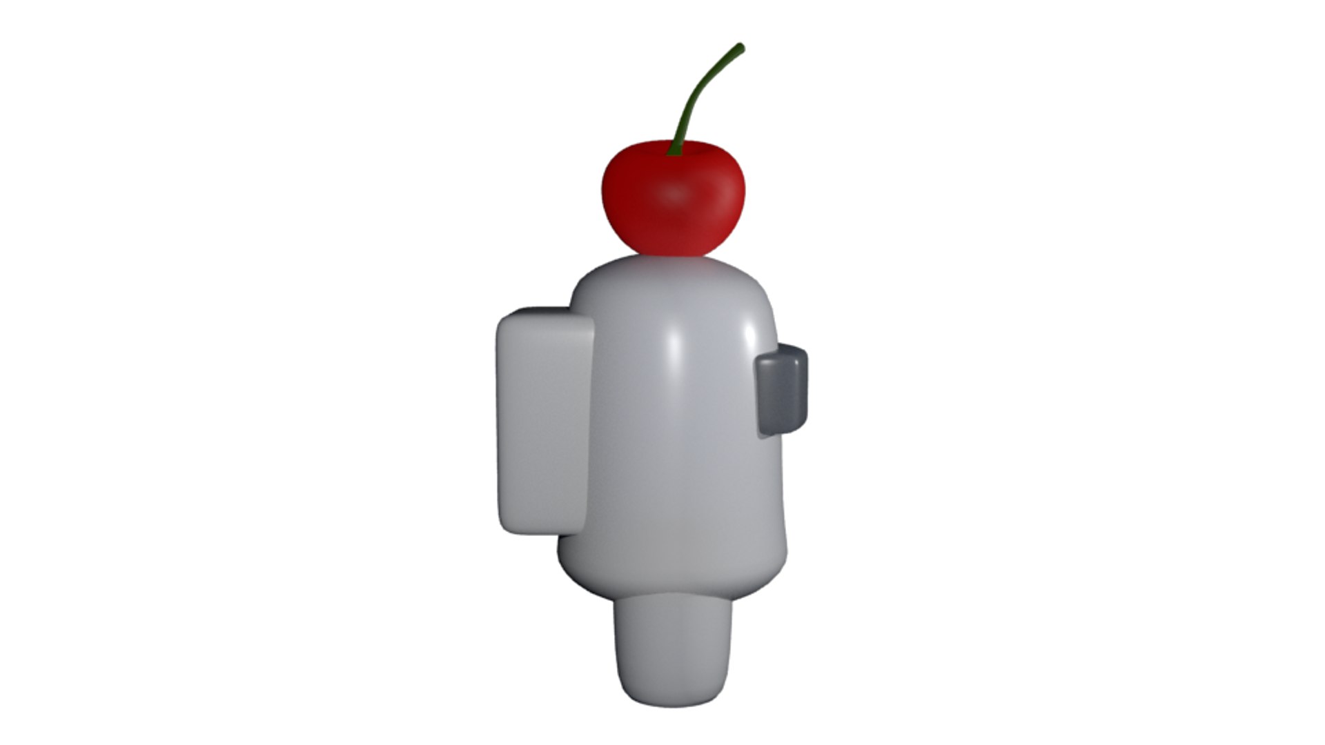 White Crewmate 3D - TurboSquid 1676150