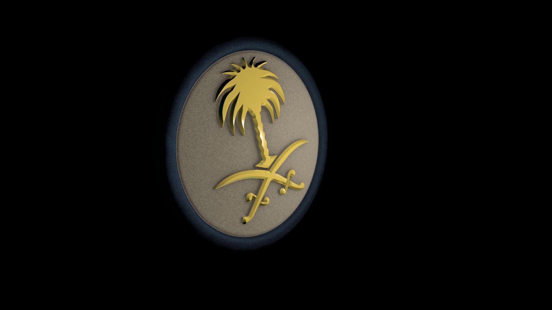 3D Saudi Emblem 3D Model - TurboSquid 1887833