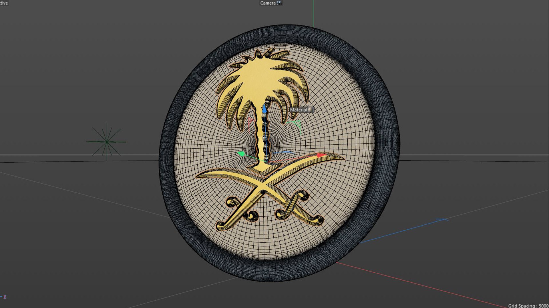 3D Saudi Emblem 3D Model - TurboSquid 1887833