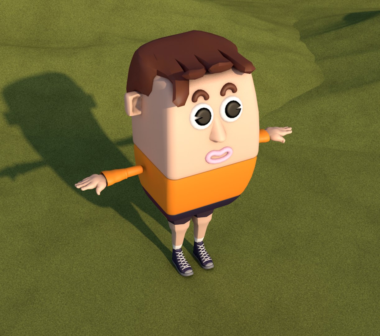 3D model cartoon man male animation character - TurboSquid 1443241