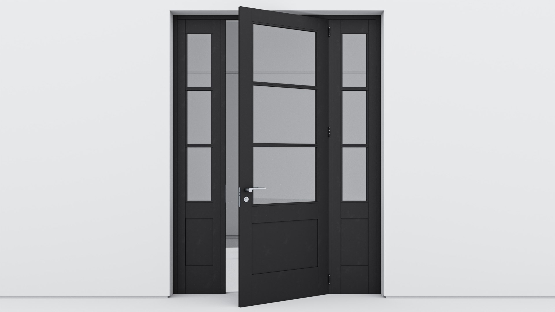 Aluminium Door 167 Model - TurboSquid 2034584